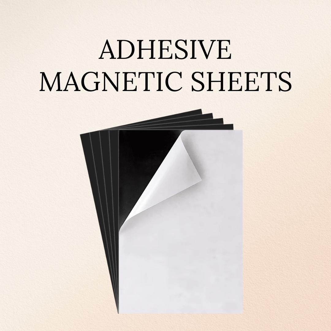 Adhesive Magnetic Sheets | For Arts, Crafts & Fridge Magnets – Little ...