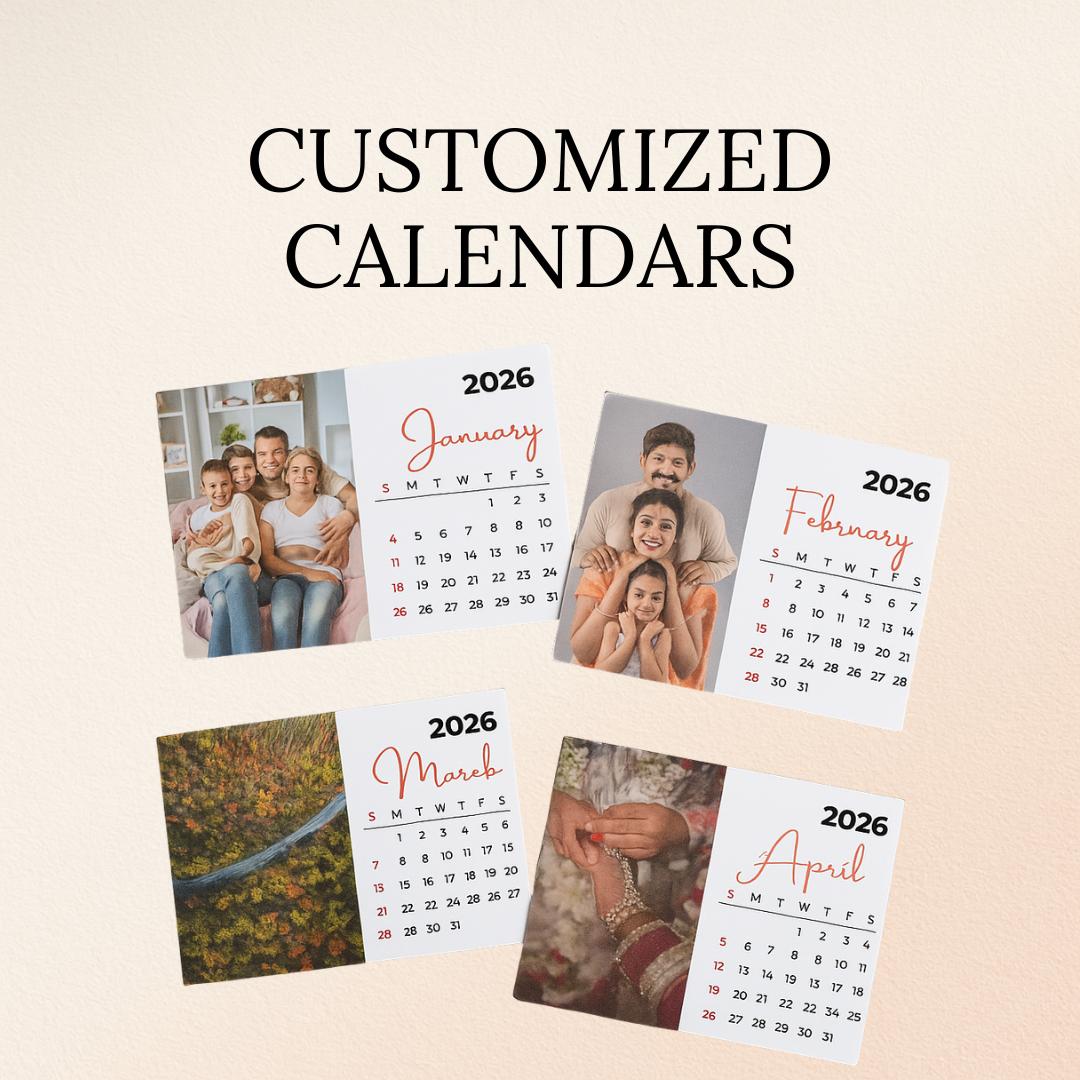 Customized Calendars | Tabletop & Magnetic Calendars – Little Moments